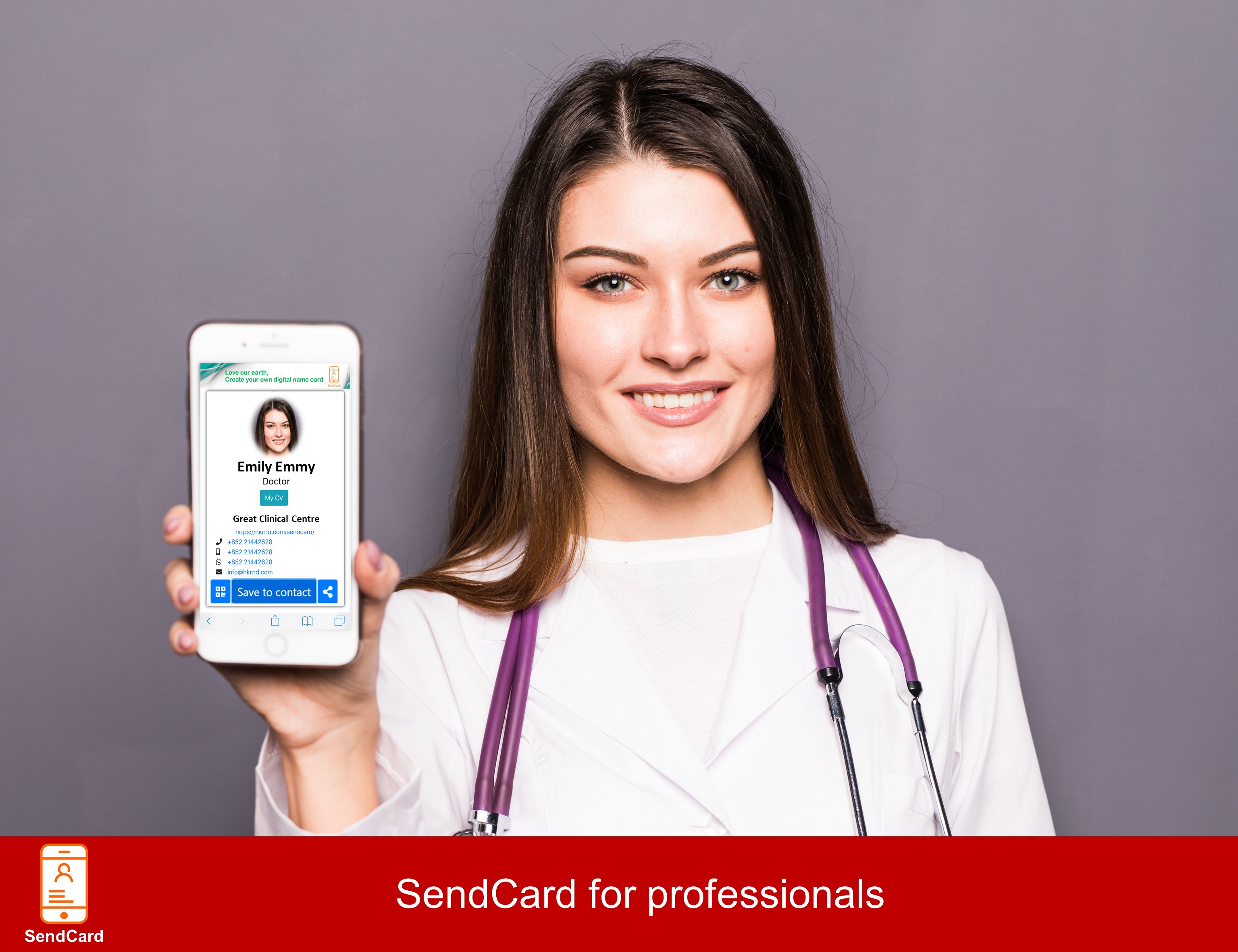 Professionals – Digital Namecard – Sendcard